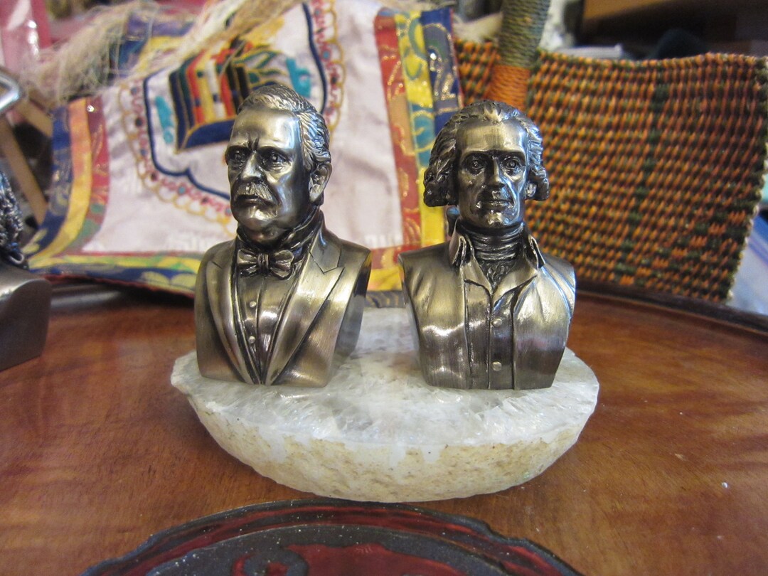 Thomas Jefferson OR Grover Cleveland Miniature Bust, Vintage, Please ...