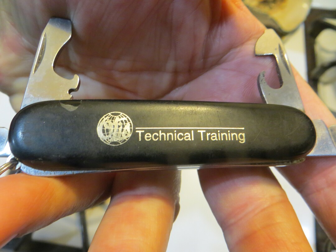 Vintage Otis Elevators Swiss Army Technical Training 4 Blade Pocket ...
