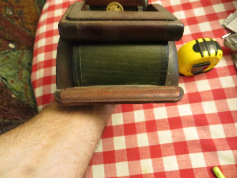 Wood Car Hand Made Old Wooden Auto | Etsy