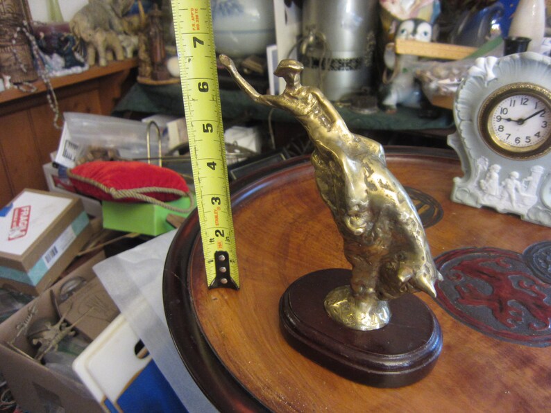 Bernard Kim Sculpture South Western Art Bull Riding - Etsy