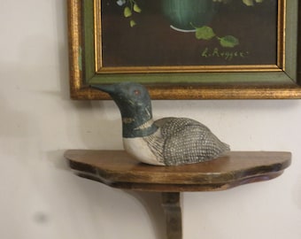 Vintage 1981 Leo Koppy American Folk Art 12x9x5 Hand Carved Wood ...