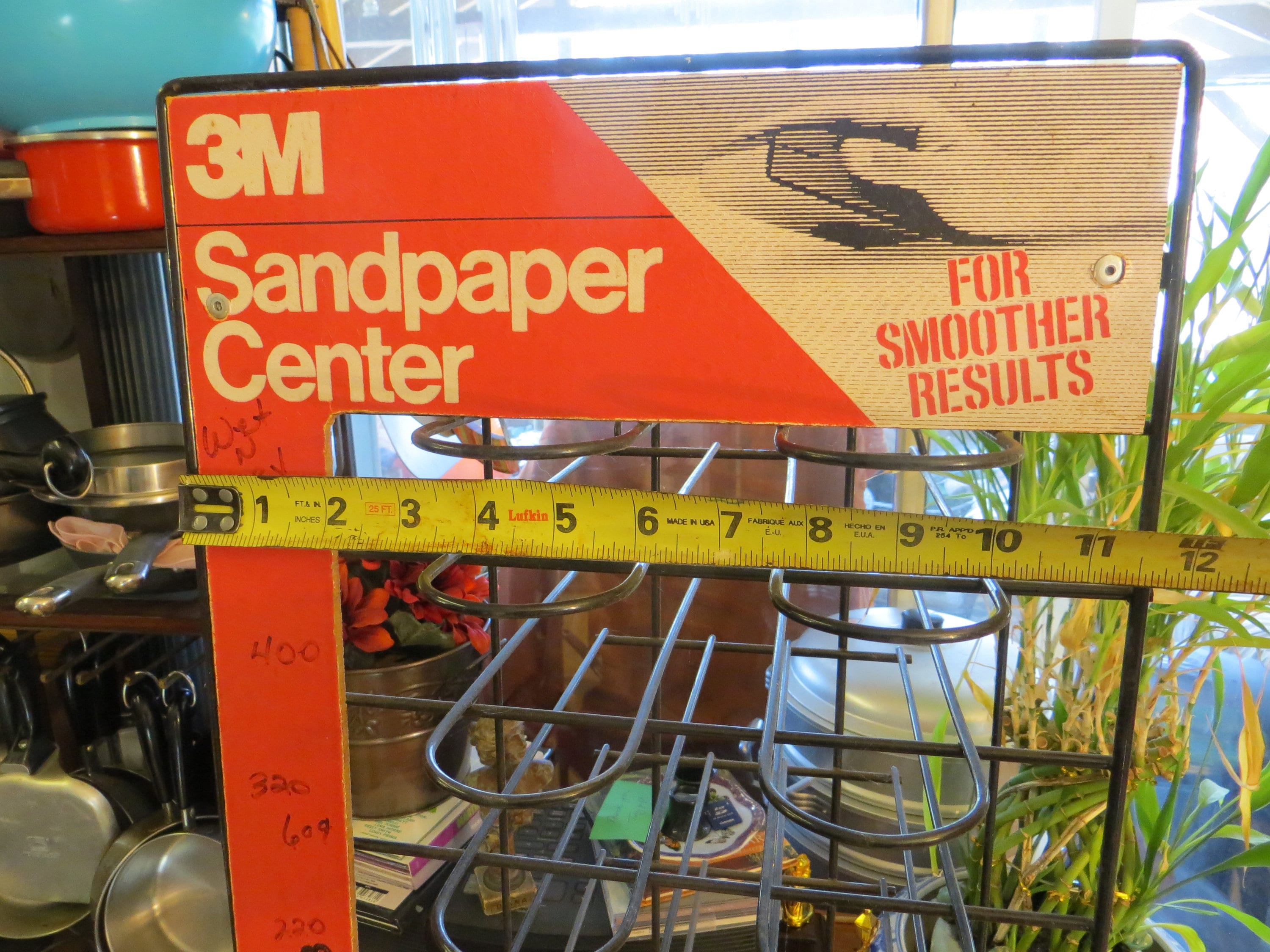 Vintage 3M Sandpaper Center Display Rack - Etsy