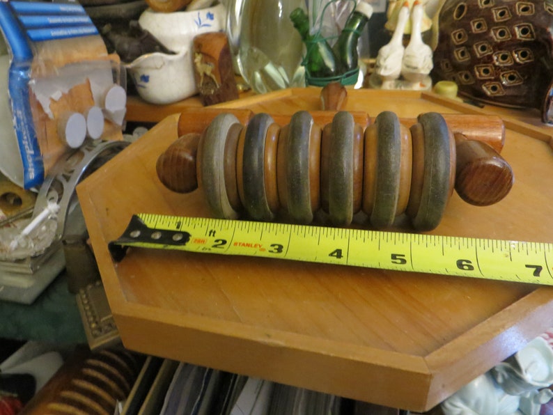 Antique 1800'S Wood Hand Held Massager Device Health - Etsy