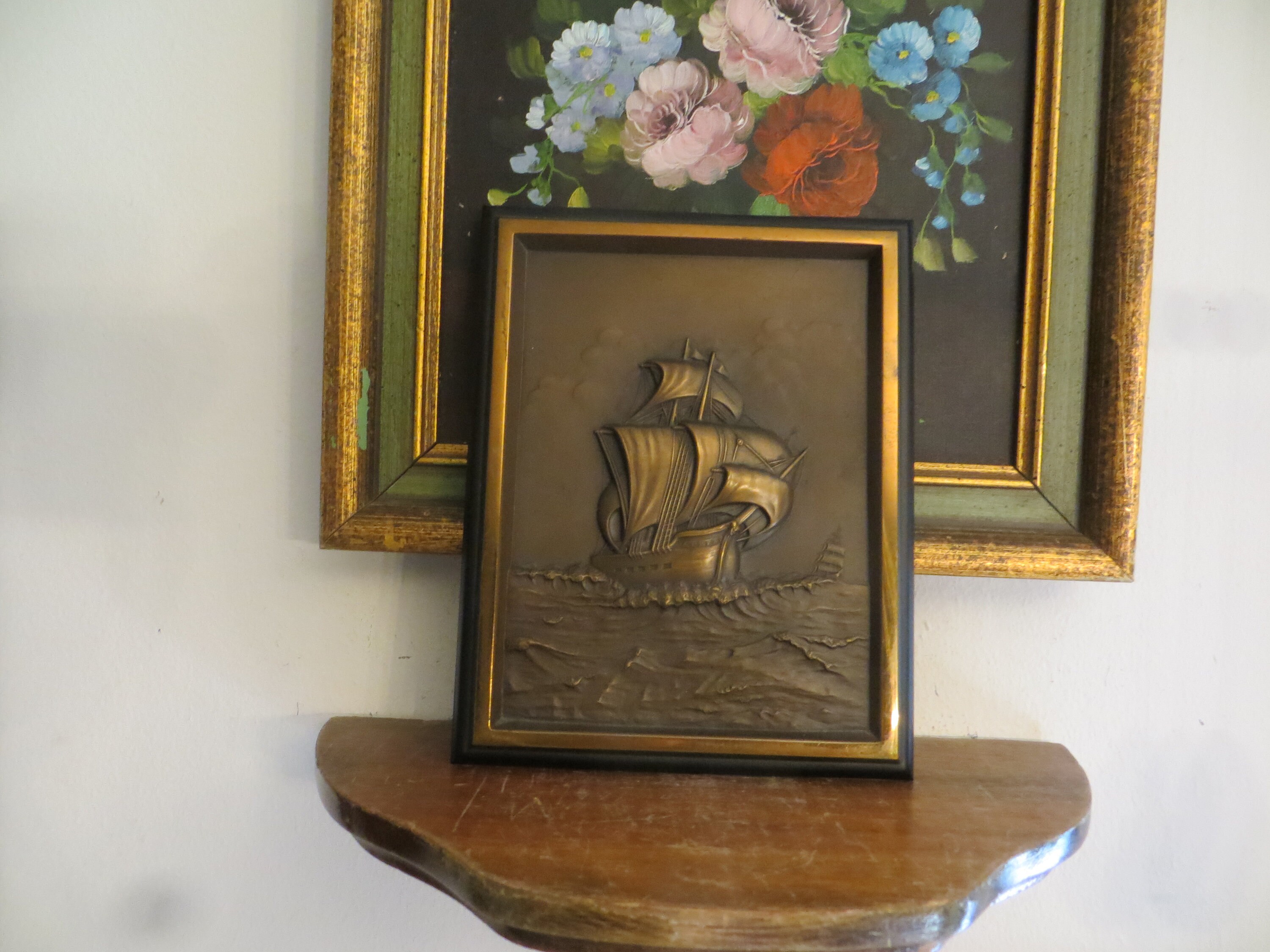 Crowe Name Plate and Manufacturing Company Brass Clipper Ship Plaque ...