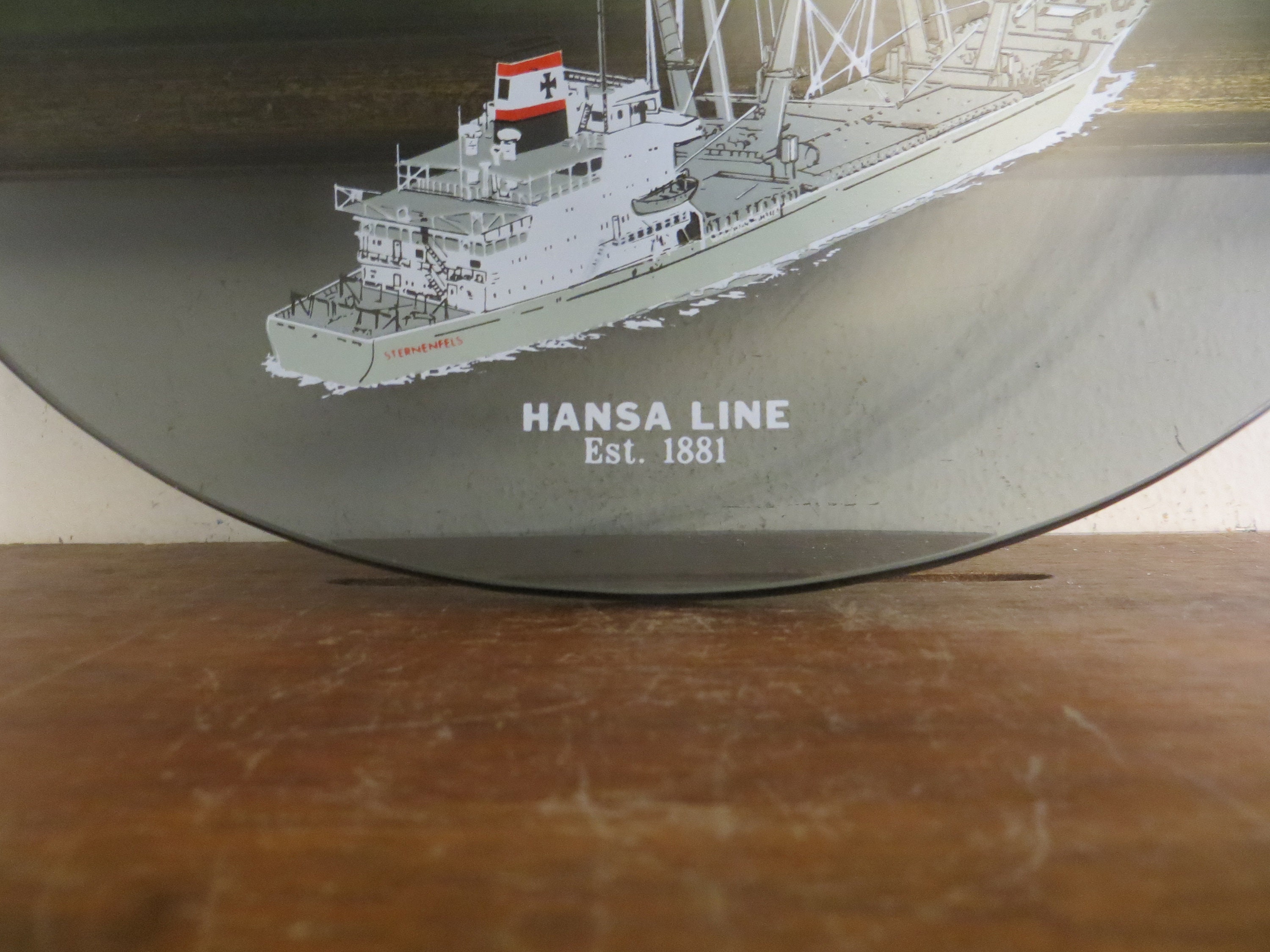 Hansa Line Bicentennial Oval Dish. - Etsy