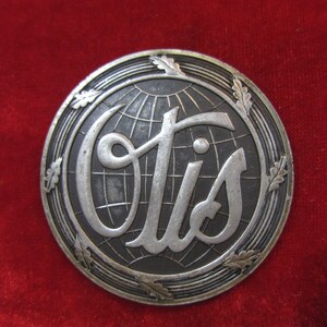 Otis Elevator Company 2 1/8" Round Nameplate Emblem or Plaque - Etsy