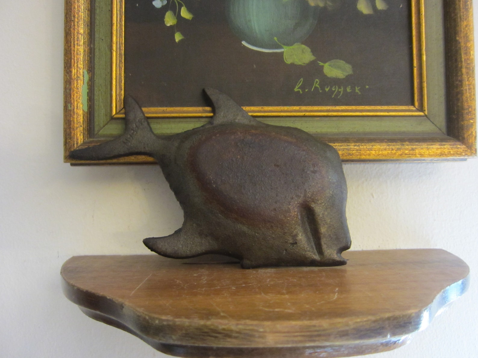 Vintage Cast Iron Japanese Fish Dish Tray Ashtray Trinket | Etsy