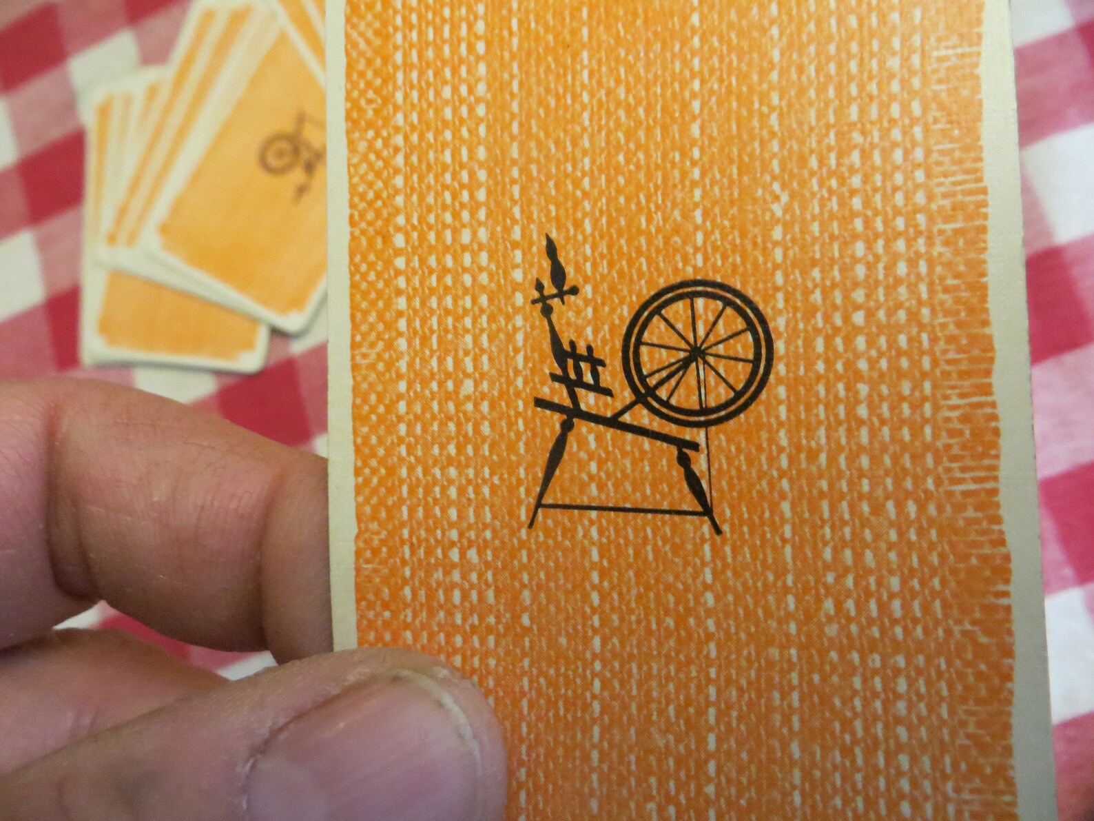 Avon Spinning Wheel Playing Cards Vintage W/ Free Ship | Etsy