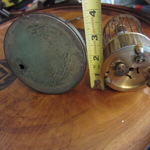 Vintage Kaiser Mechanical Bird Cage Clock Made in Germany, Please Read ...