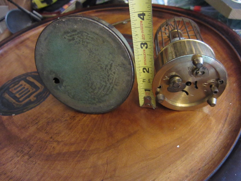 Vintage Kaiser Mechanical Bird Cage Clock Made in Germany, Please Read ...