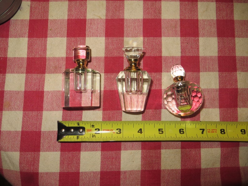 Perfume Bottle Set vanity bath fragrance decor | Etsy