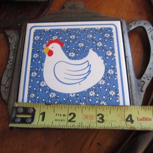 Vintage Set of Farmhouse Animal Trivets, Country Kitchen Decor, Please ...