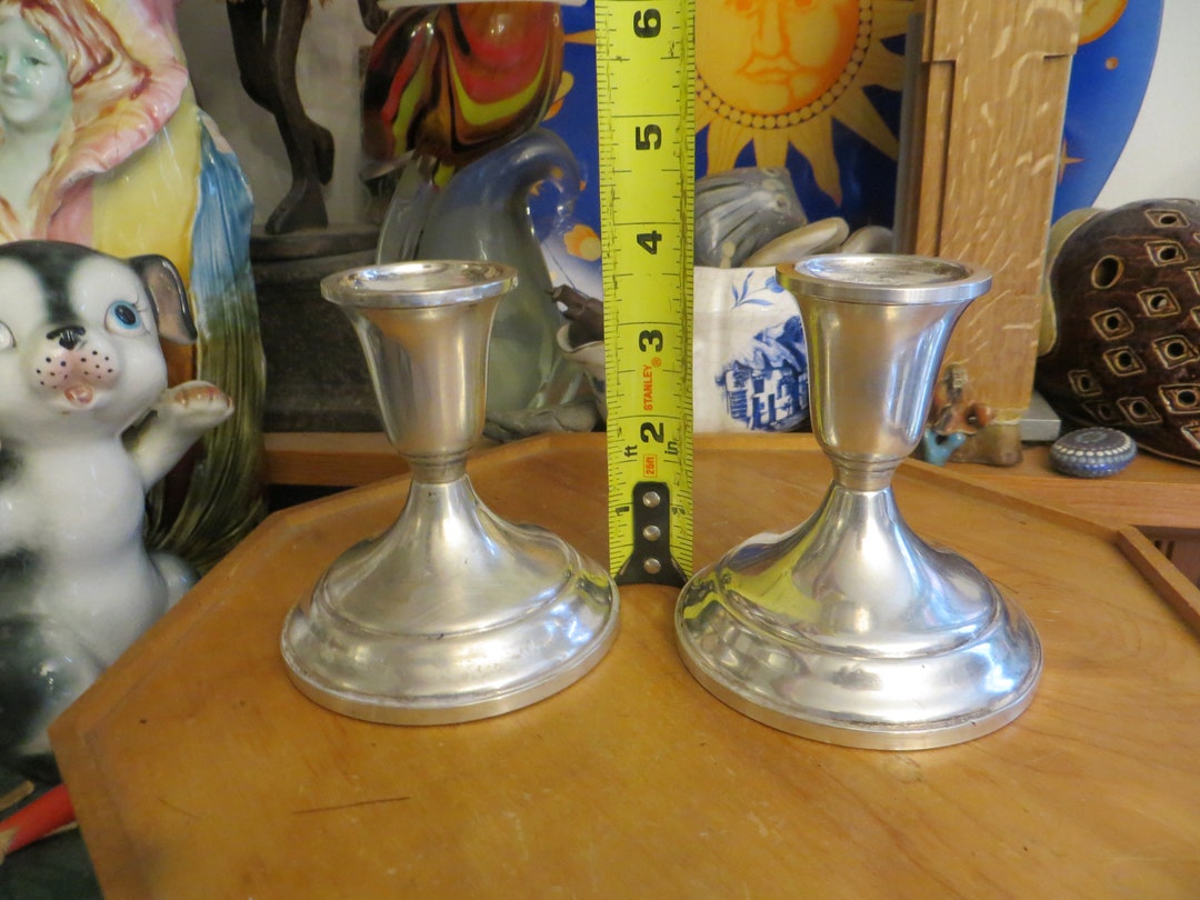 Towle Sterling, Sterling Candlesticks, Candle Holders Pair #50 - Etsy