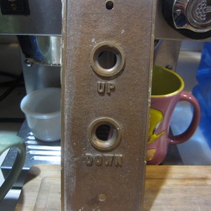 Vintage Salvaged Elevator Cab Car Call Button - Etsy