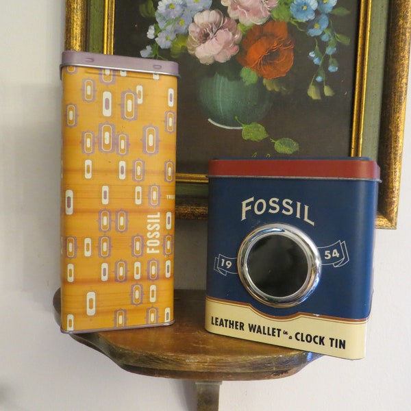Fossil Watch Tin - Etsy