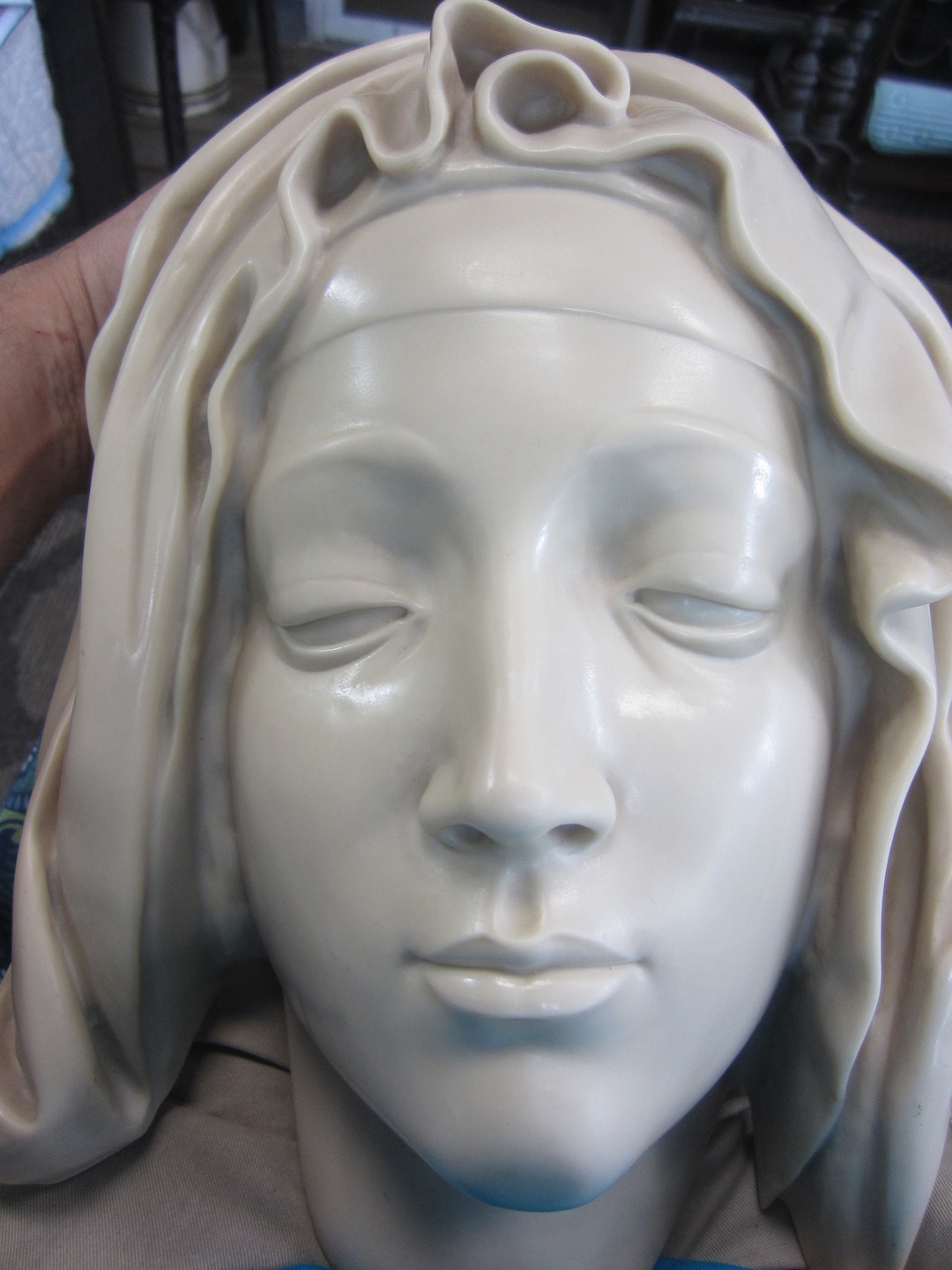 Michelangelo Pieta Head of Virgin Mary 1982 - Etsy