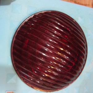 Ribbed Red & Blue Light Lens Railroad Marker, Truck Trailer, Safety ...