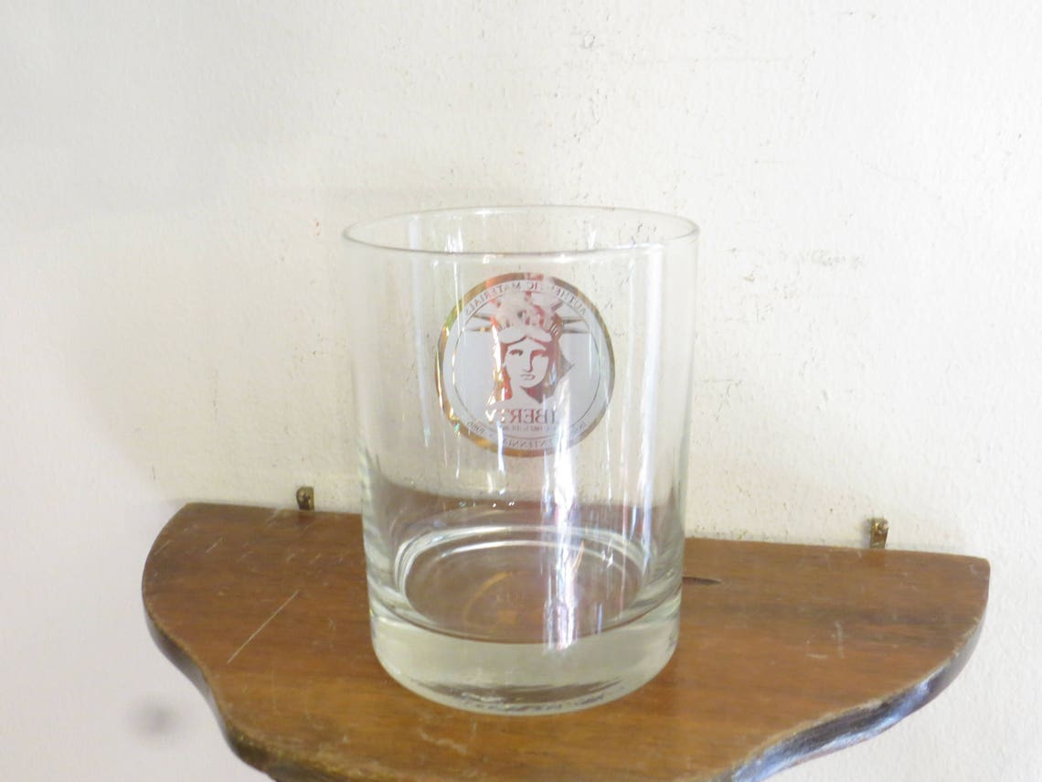 Libbey Glassware Statue of Liberty Commemorative Drink Glass. - Etsy