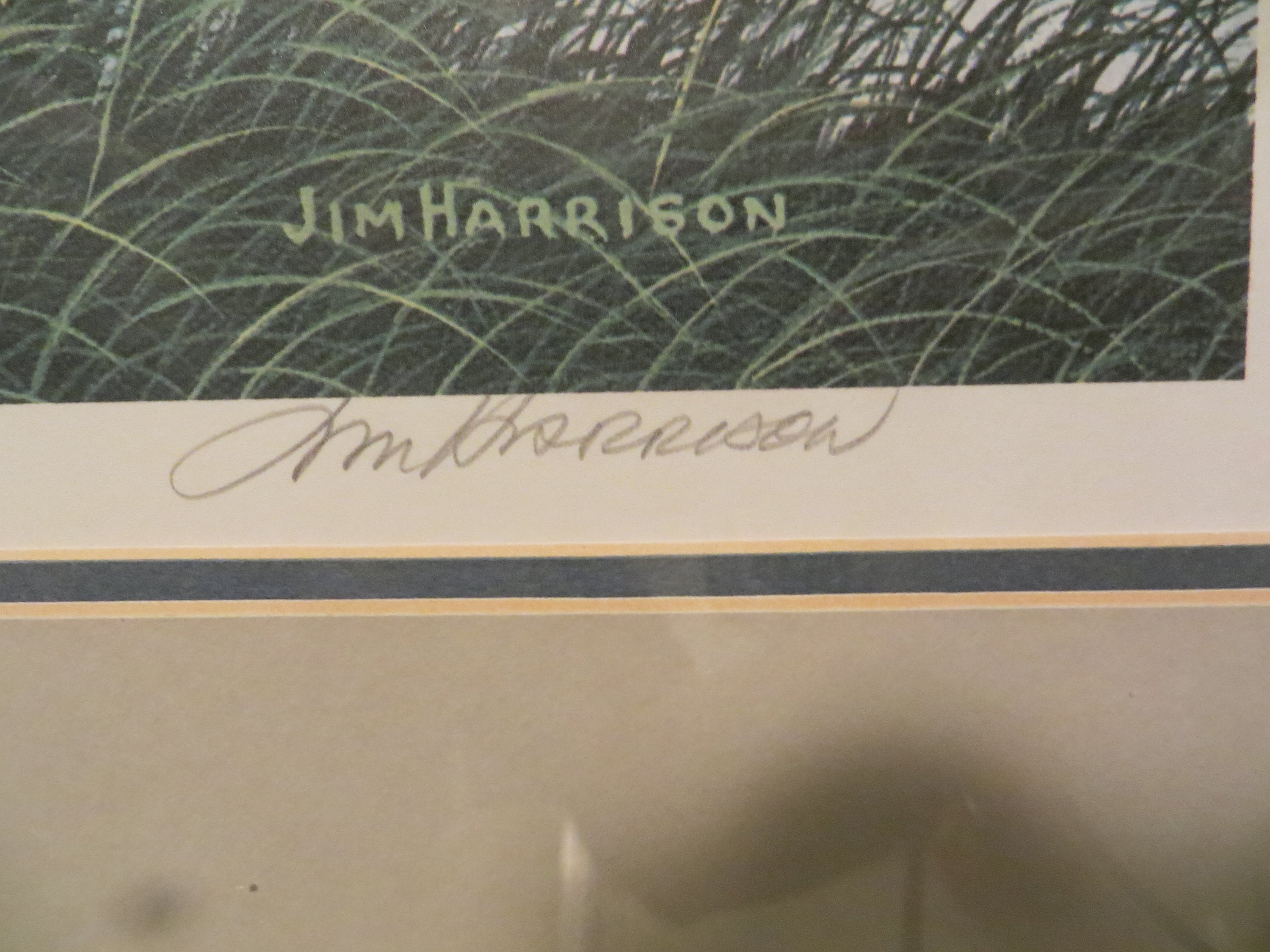 Amazing Framed Jim Harrison Prints Sand Dunes or Inlet | Etsy