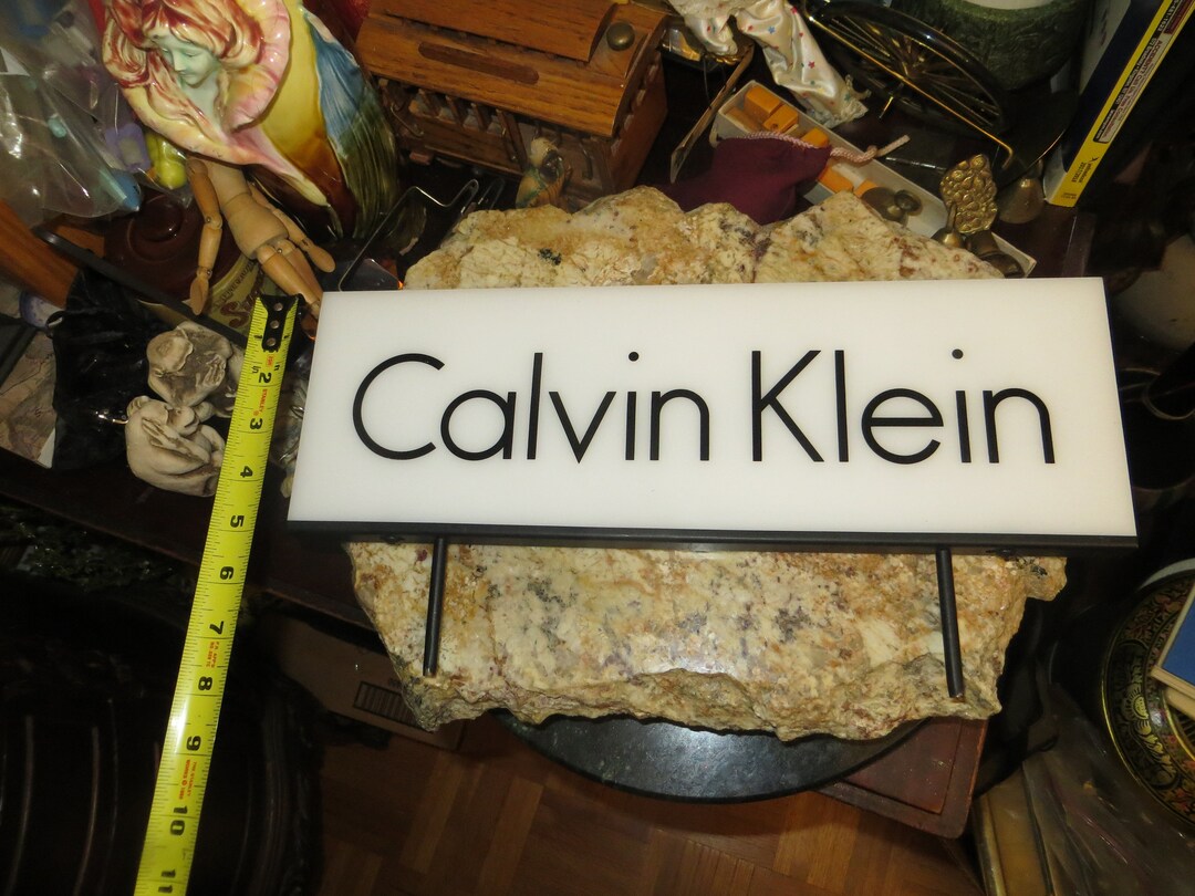 Calvin Klein Store Display Sign - Etsy