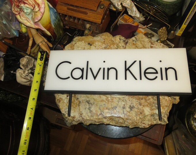 Calvin Klein Store Display Sign - Etsy