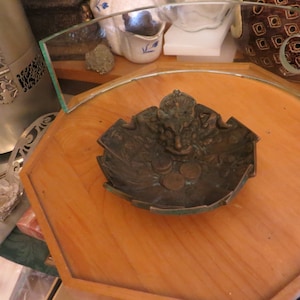 Antique Devil Tray, Satyr Satan, Pin Tip Trinket Dish, - Etsy