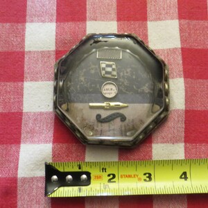 Retro Paperweight, Octagon, Vintage, Distressed - Etsy