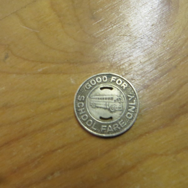 Bus Tokens - Etsy