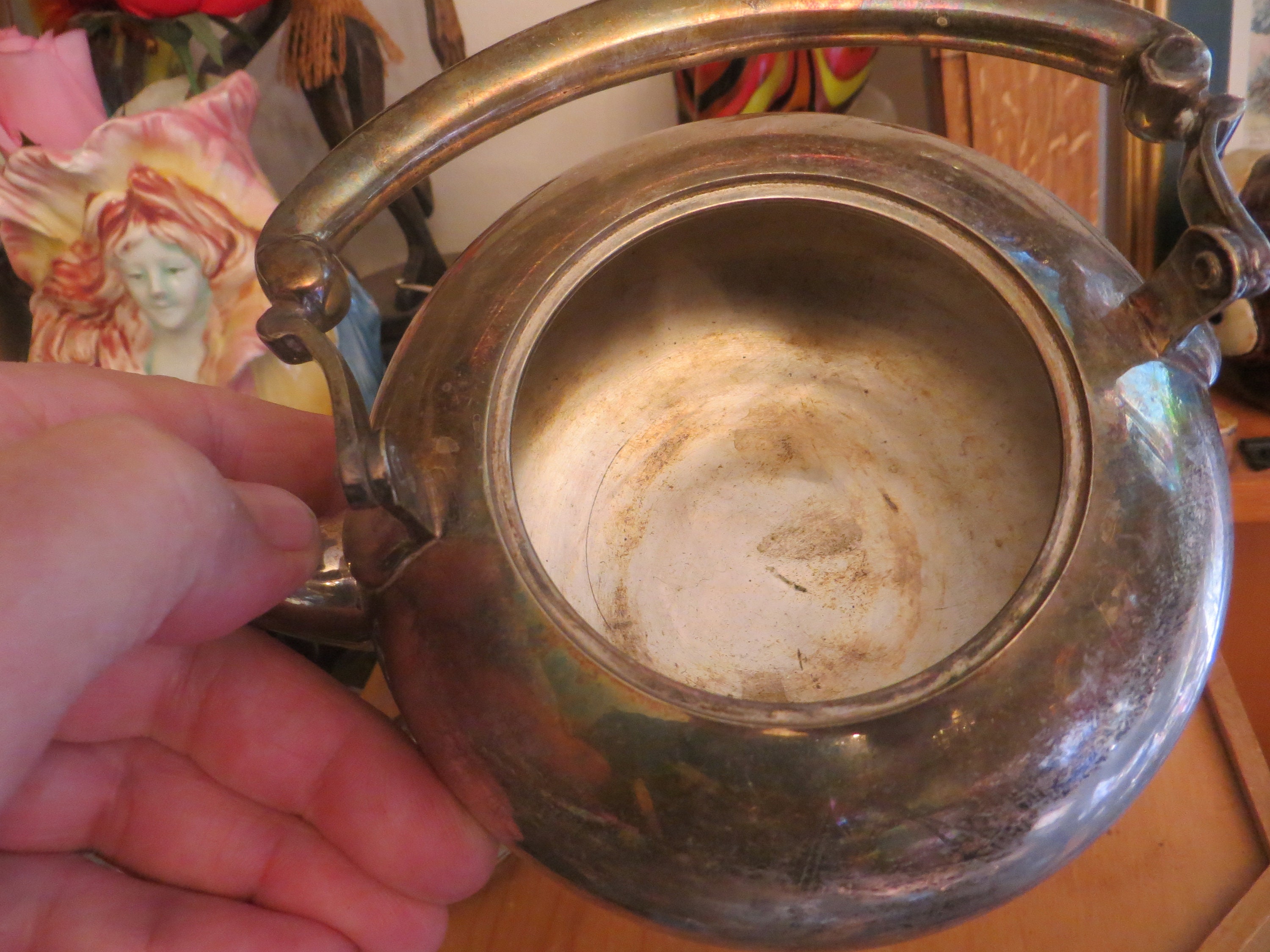 Silver-plated EPNS India Teapot 60 Vintage Tea Pot - Etsy