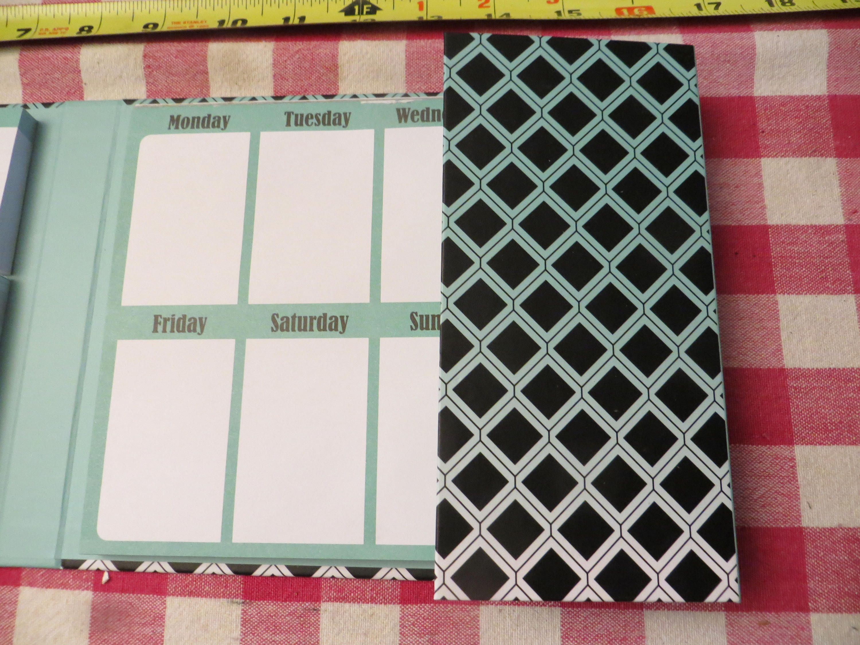 Notepads Notebook Folding Calendar Note Book Organizer - Etsy UK