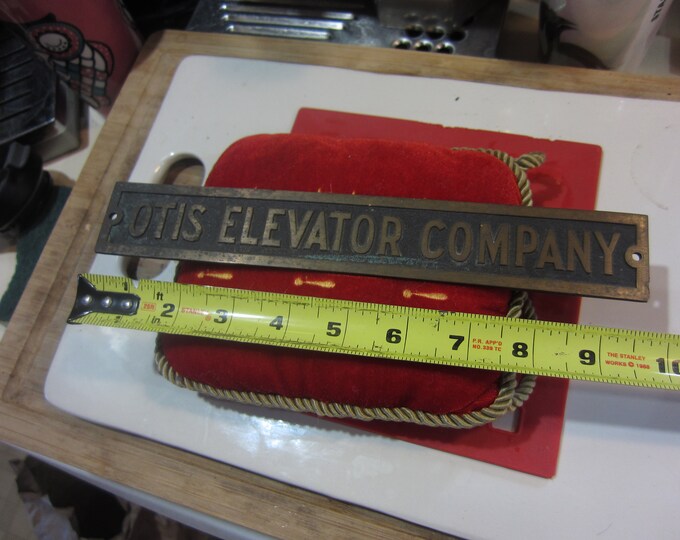 Otis Elevator Company Plaque Sign - Etsy