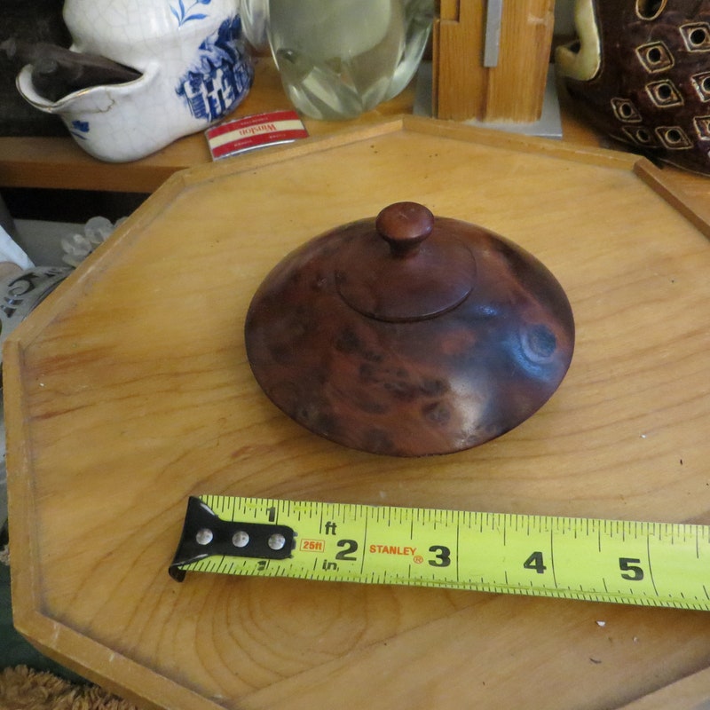 Wood Turned Box - Etsy