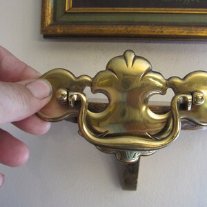 Vintage Draw Pulls, Pair, Metal, Handles W/ Screws - Etsy