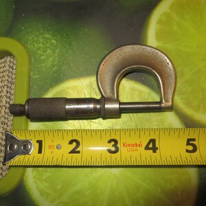 Reed Small Tool Works Micrometer, Machinist Tool, Vintage - Etsy