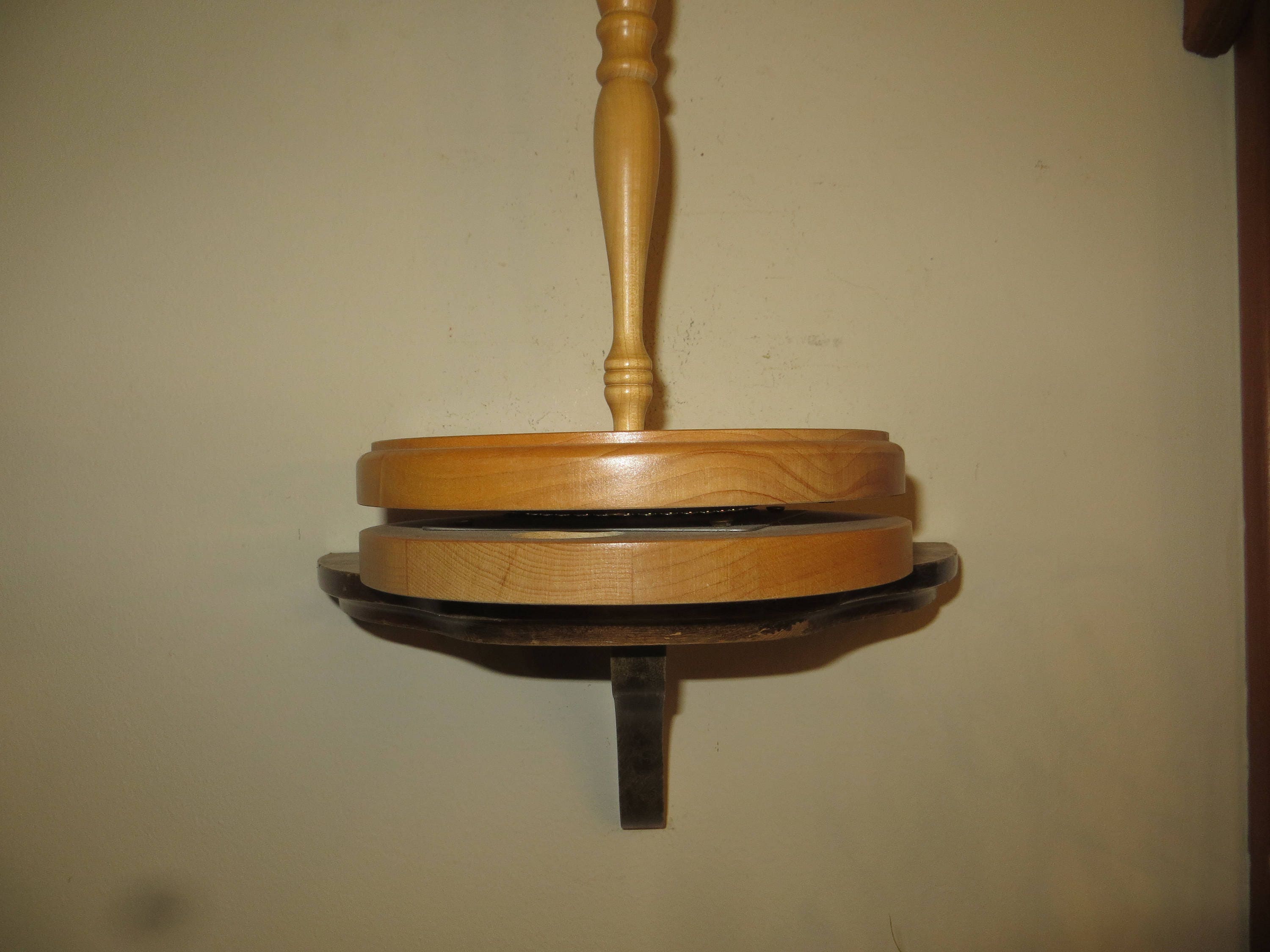 Jewelry Tree Display Chain Necklace vintage wood rotating | Etsy