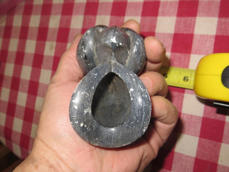 Stone Ram Head Paperweight, Carved Vintage - Etsy