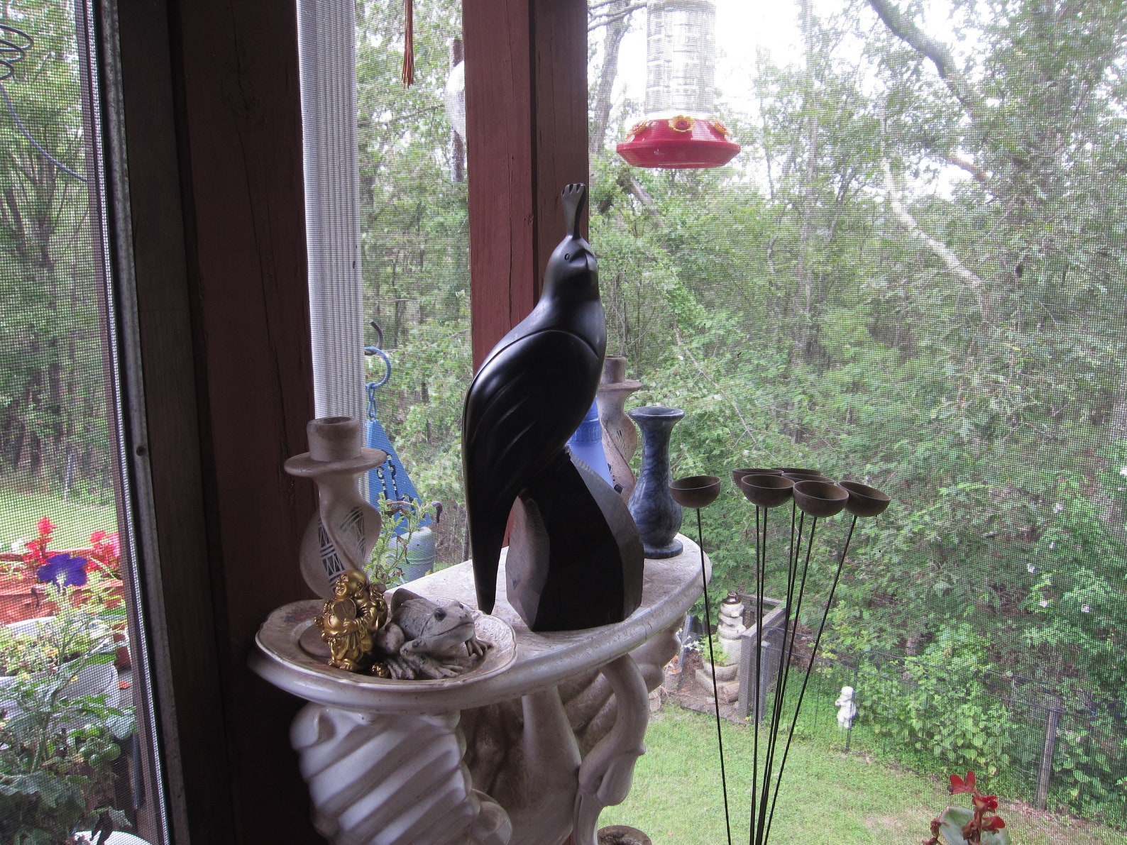 Mid Century Hard Wood Parrot Figurine, Hand Carved Cockatoo - Etsy