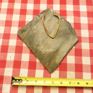 South Western Art Native American Style Slate Painting, Carved Stone - Etsy