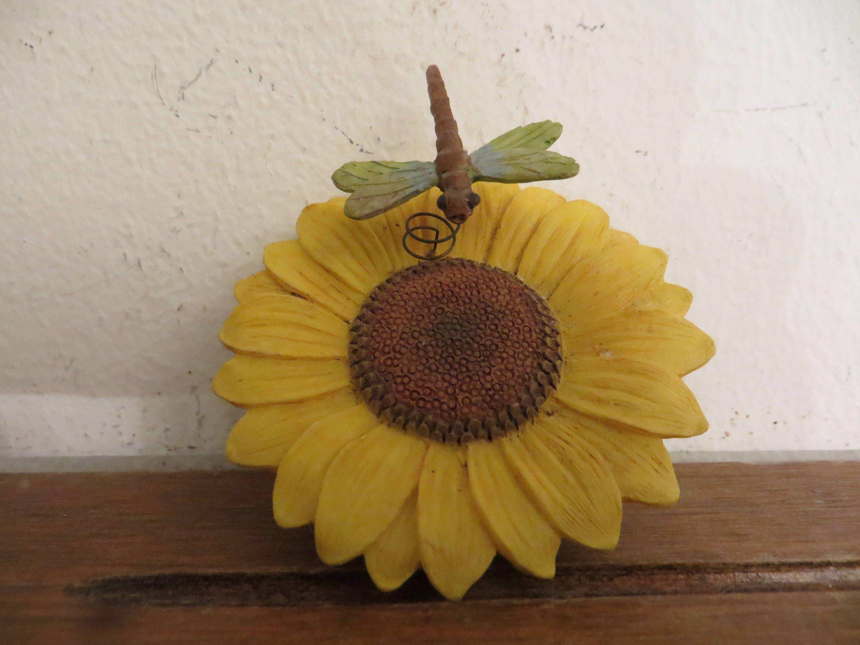 Sunflower and Dragonfly Pretty for Arts & Crafts W/ Free Ship | Etsy