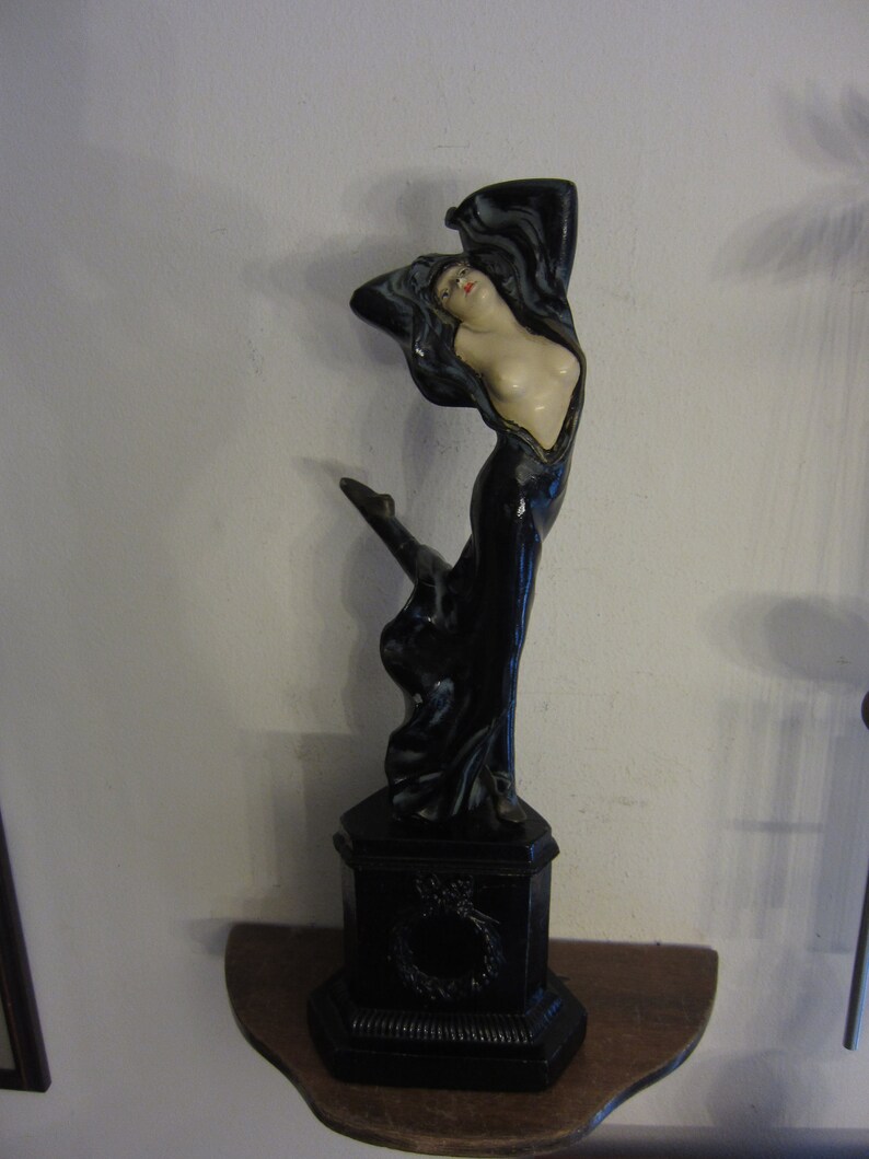 Antique J.B. HIRSCH Sculpture Trop Risqué, Please Read Description - Etsy