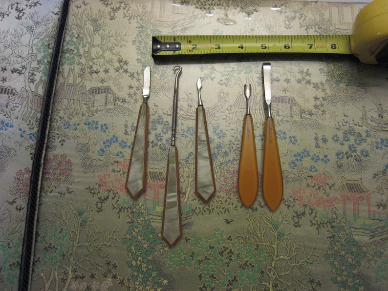 5 Bakelite Tools Sewing Manicure Arts and Crafts Vintage - Etsy