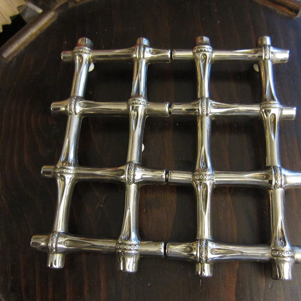 Silver Trivet - Etsy