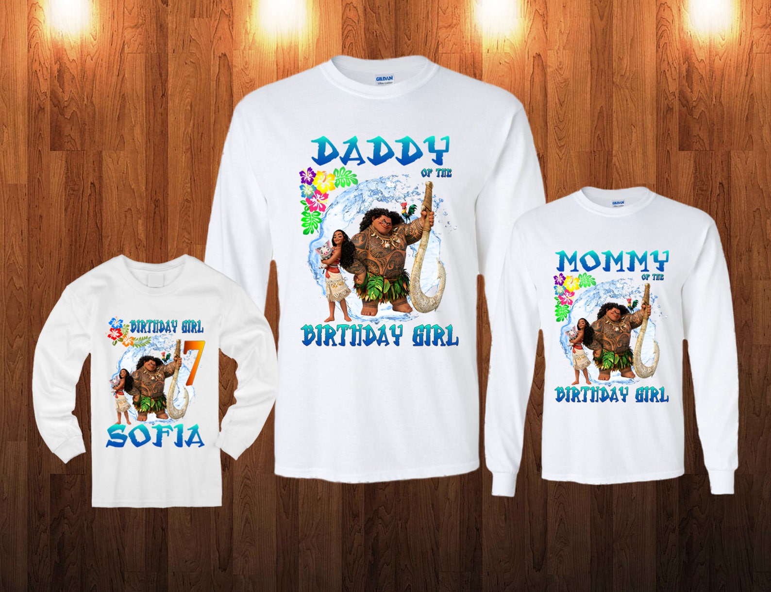 Moana Birthday Shirt Moana and Maui Birthday Tshirt Moana | Etsy