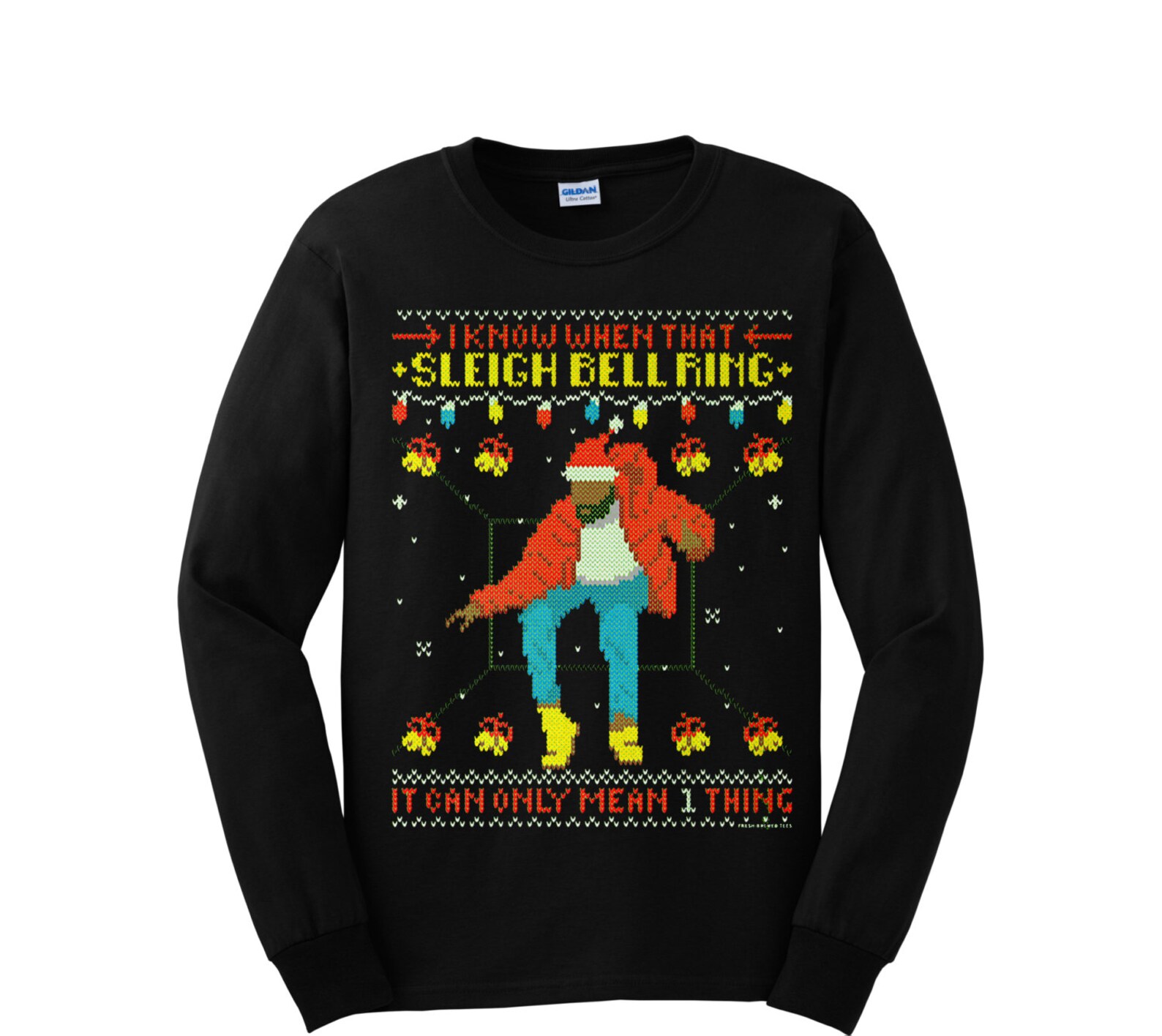 Drake Ugly Christmas Sweater Style Long Sleeve and Short Sleeve T-shirt ...