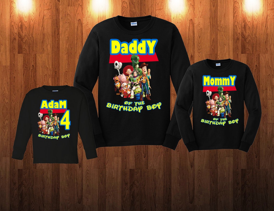 Toy Story Birthday Shirt Toy Story Birthday Tshirt Toy Story | Etsy