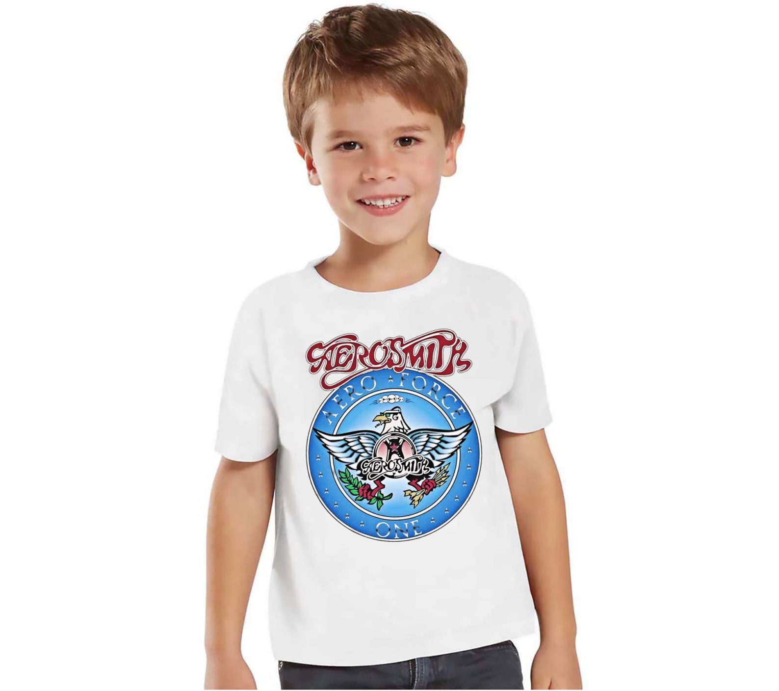 Wayne's World Garth Aerosmith T-shirt Halloween Costume White Shirt ...