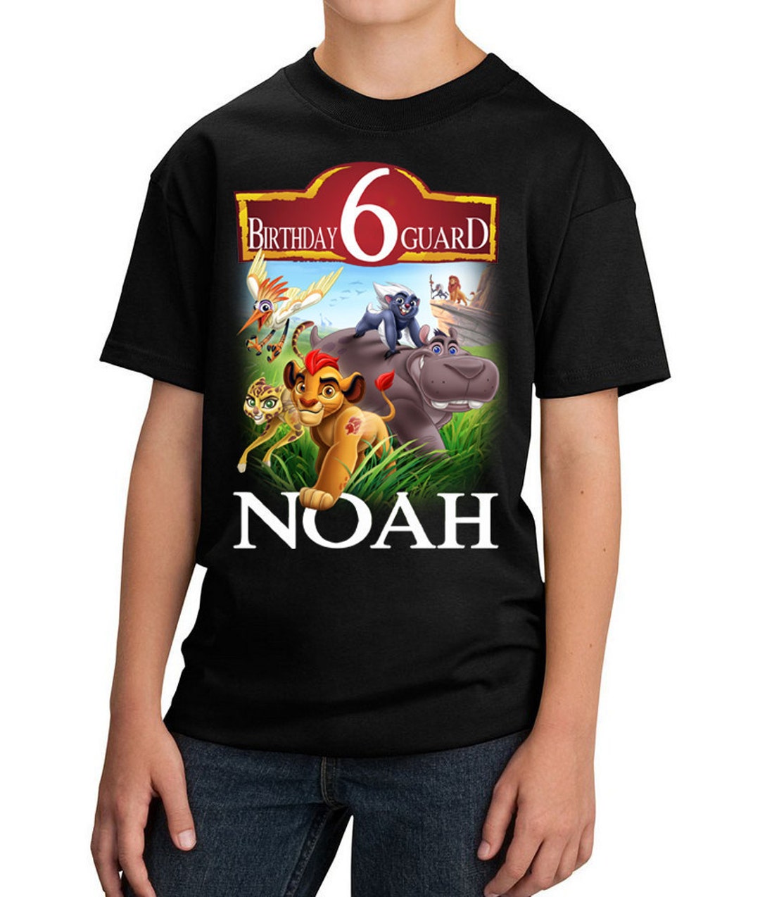 Lion Guard Birthday Shirt Custom Personalized Shirts for All Family ...