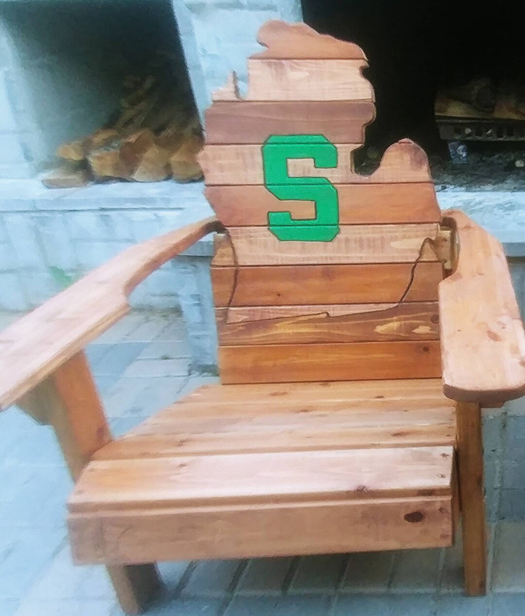 Michigan State Adirondack Chair - Etsy