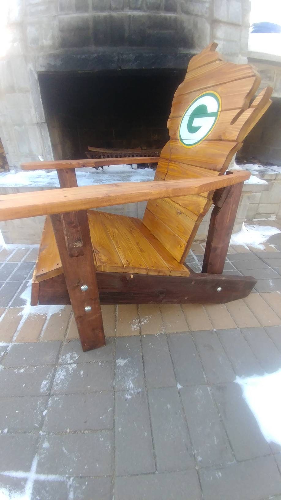 Green Bay Packer Adirondack Chair - Etsy