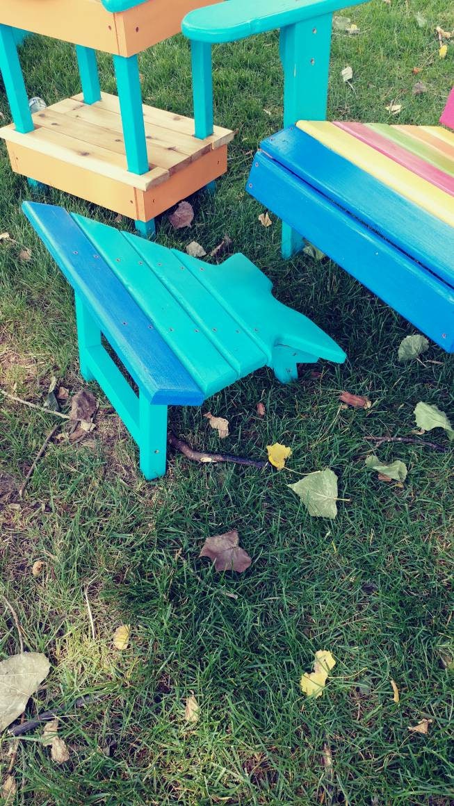 Fish Adirondack Chair Set - Etsy